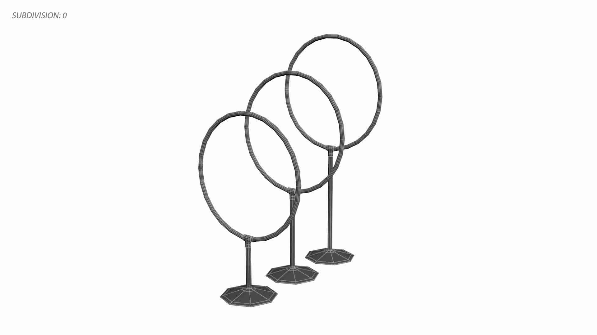 Obstacle Hoops 3D - TurboSquid 1996194