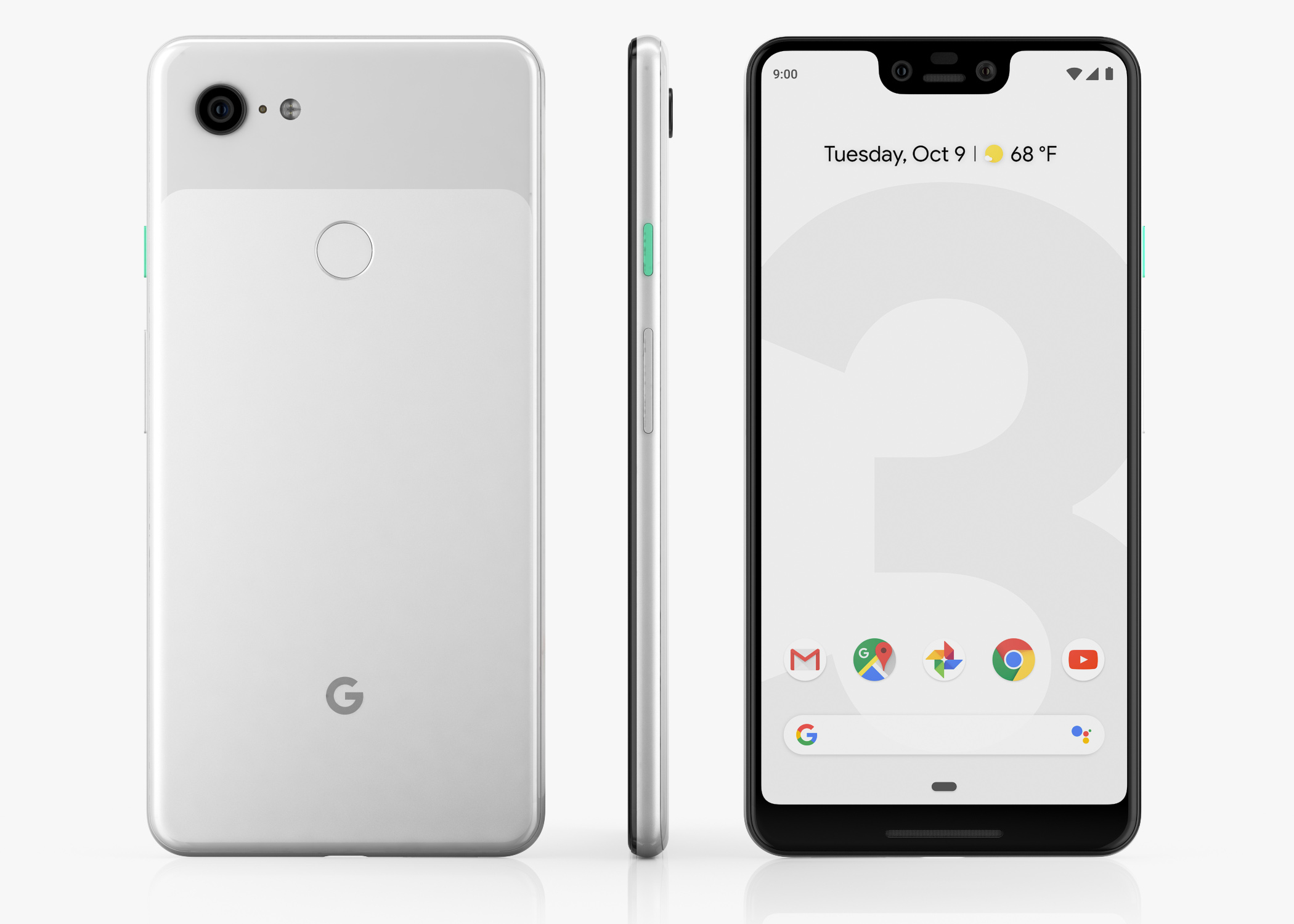 Google pixel 3xl 3 3D model - TurboSquid 1342229
