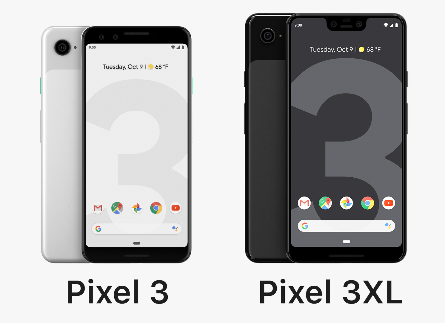 Google pixel 3xl 3 3D model - TurboSquid 1342229
