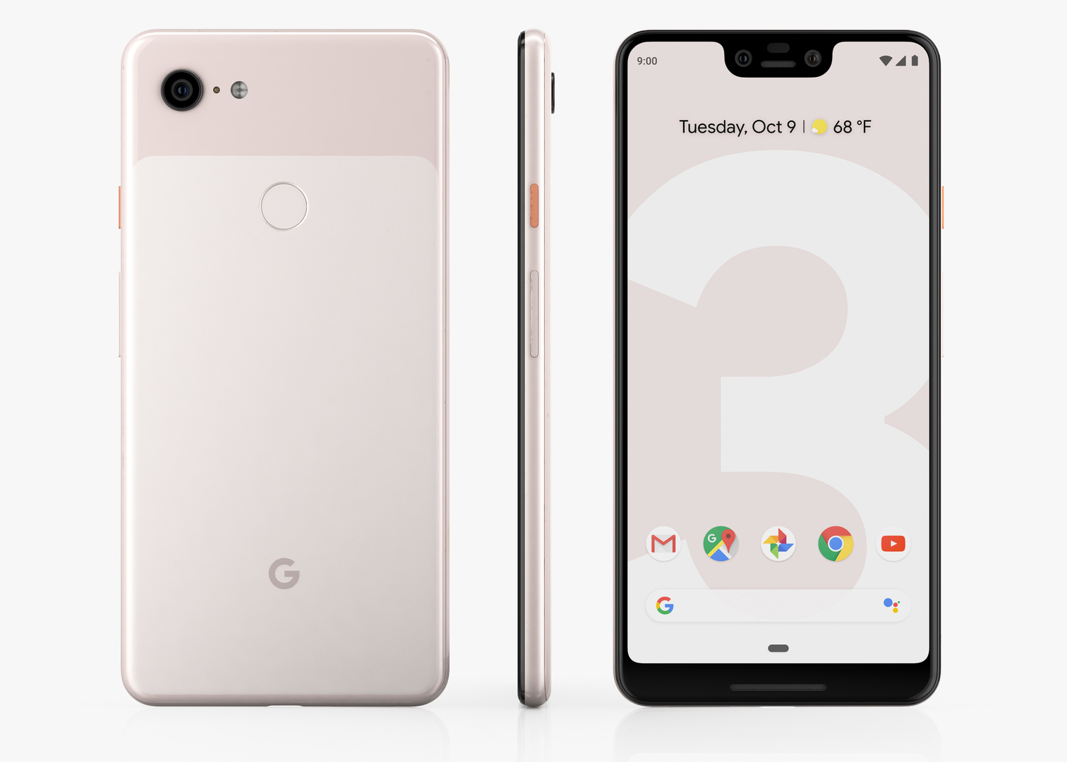 Google pixel 3xl 3 3D model - TurboSquid 1342229