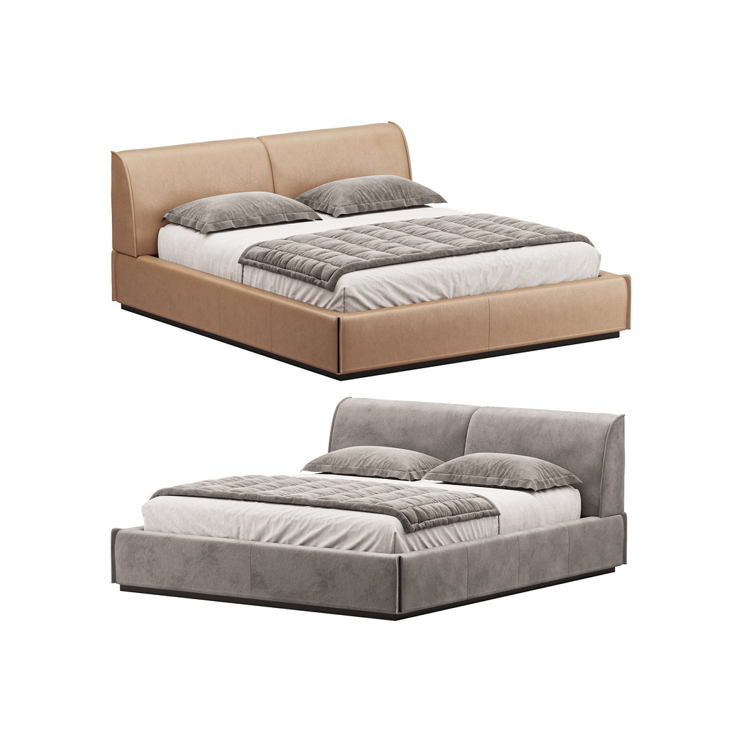 3D Double Bed Monolith By Ditre Italia - TurboSquid 2328629