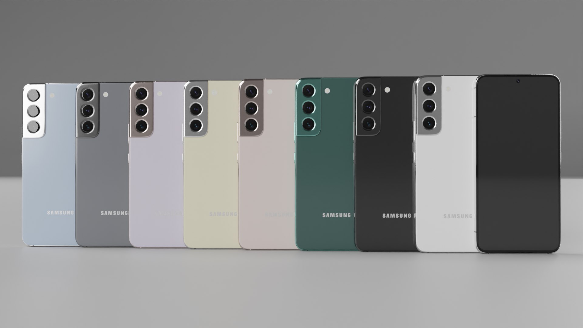 3D Samsung Galaxy S22 Plus All Colors Smartphone model - TurboSquid 2096535