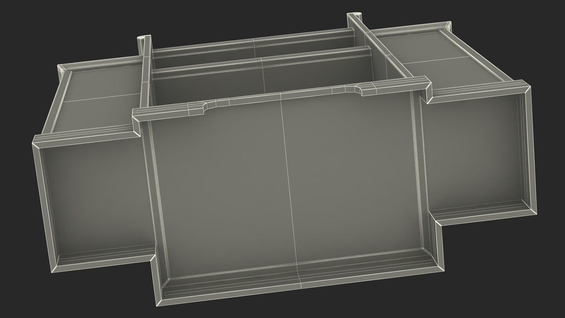 Church Oak Pulpit Light Wood With Cross For 3D Print 3D Model ...