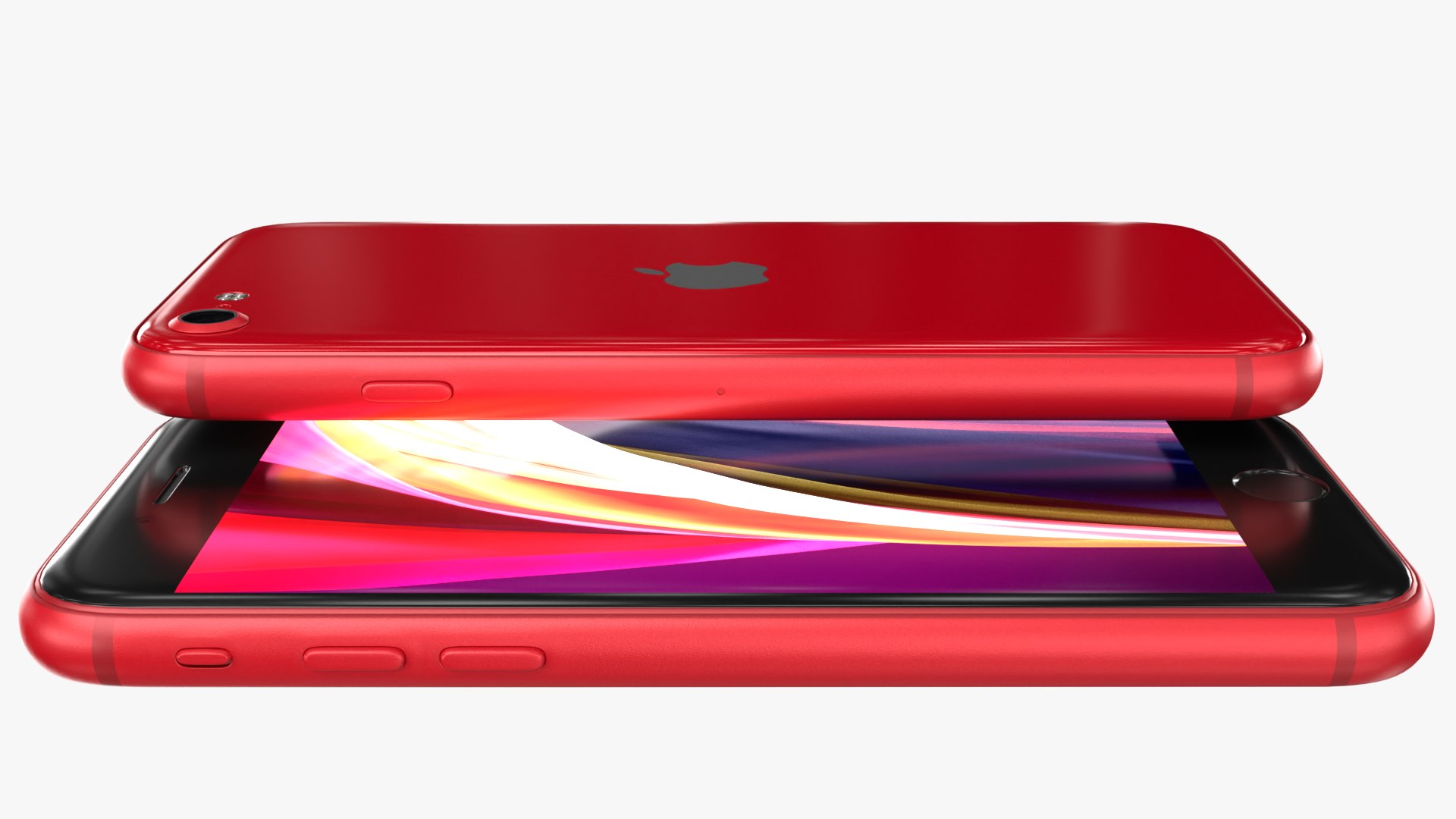3D model iPhone SE ProductRed 2022 - TurboSquid 1867189