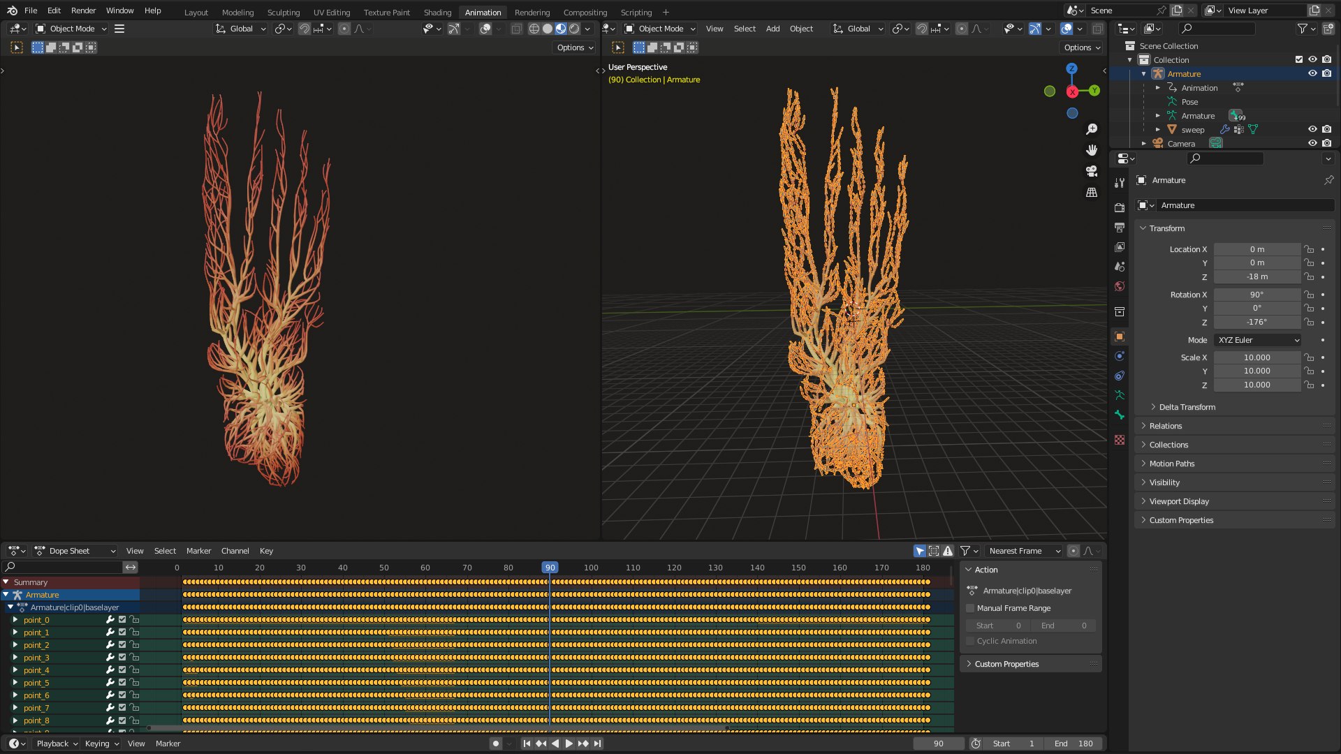 3D Human Feet Unrolling Growing Animation - TurboSquid 1978674