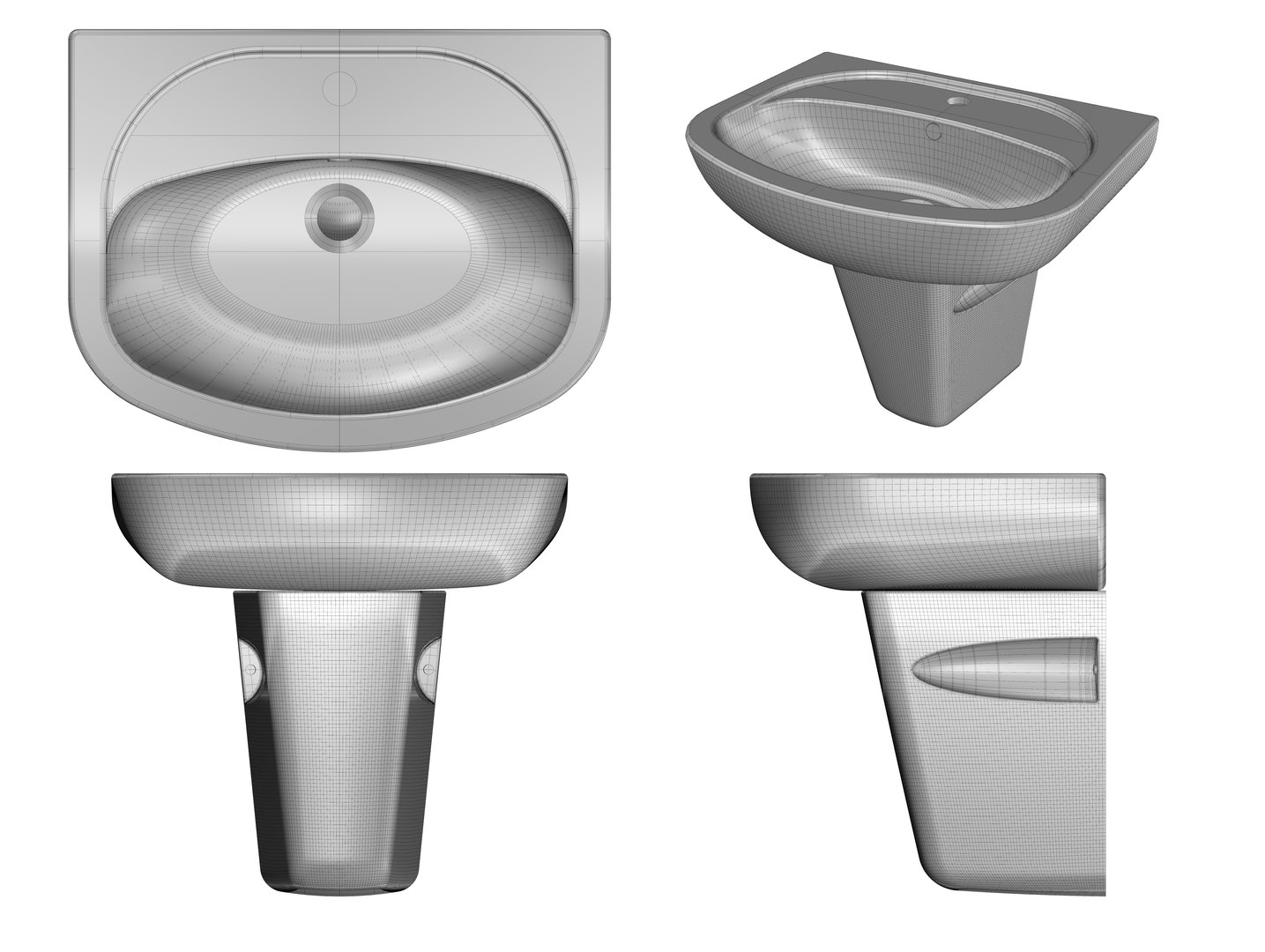 3D Basin Model - TurboSquid 1485075