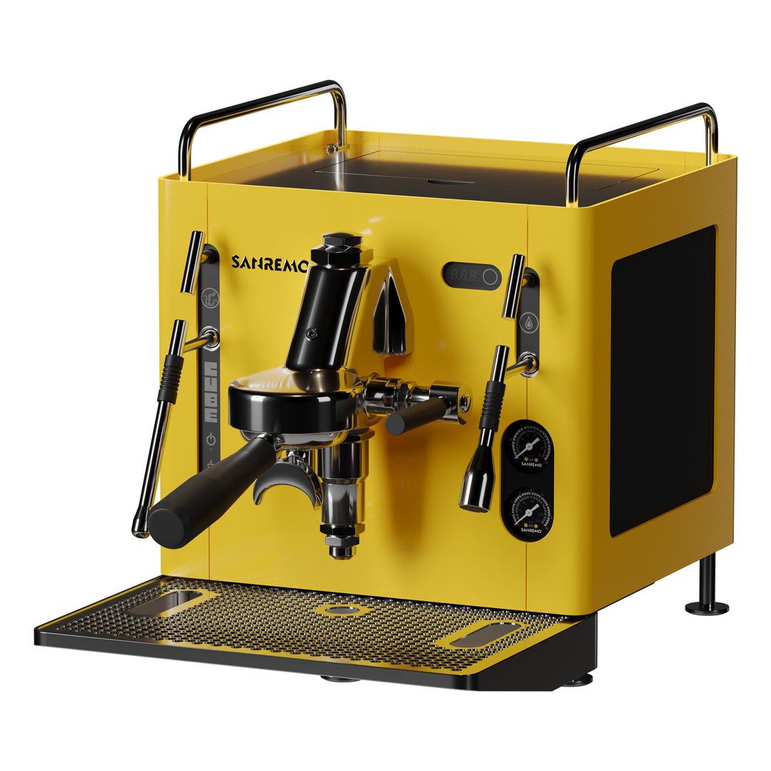3D CUBE B SanRemo Espresso Machine - TurboSquid 2239946