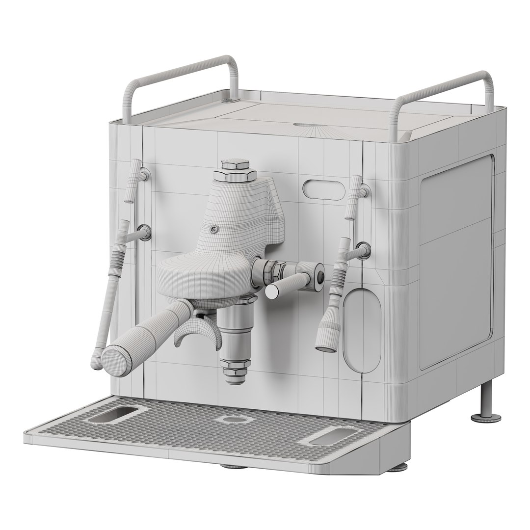 3D CUBE B SanRemo Espresso Machine - TurboSquid 2239946