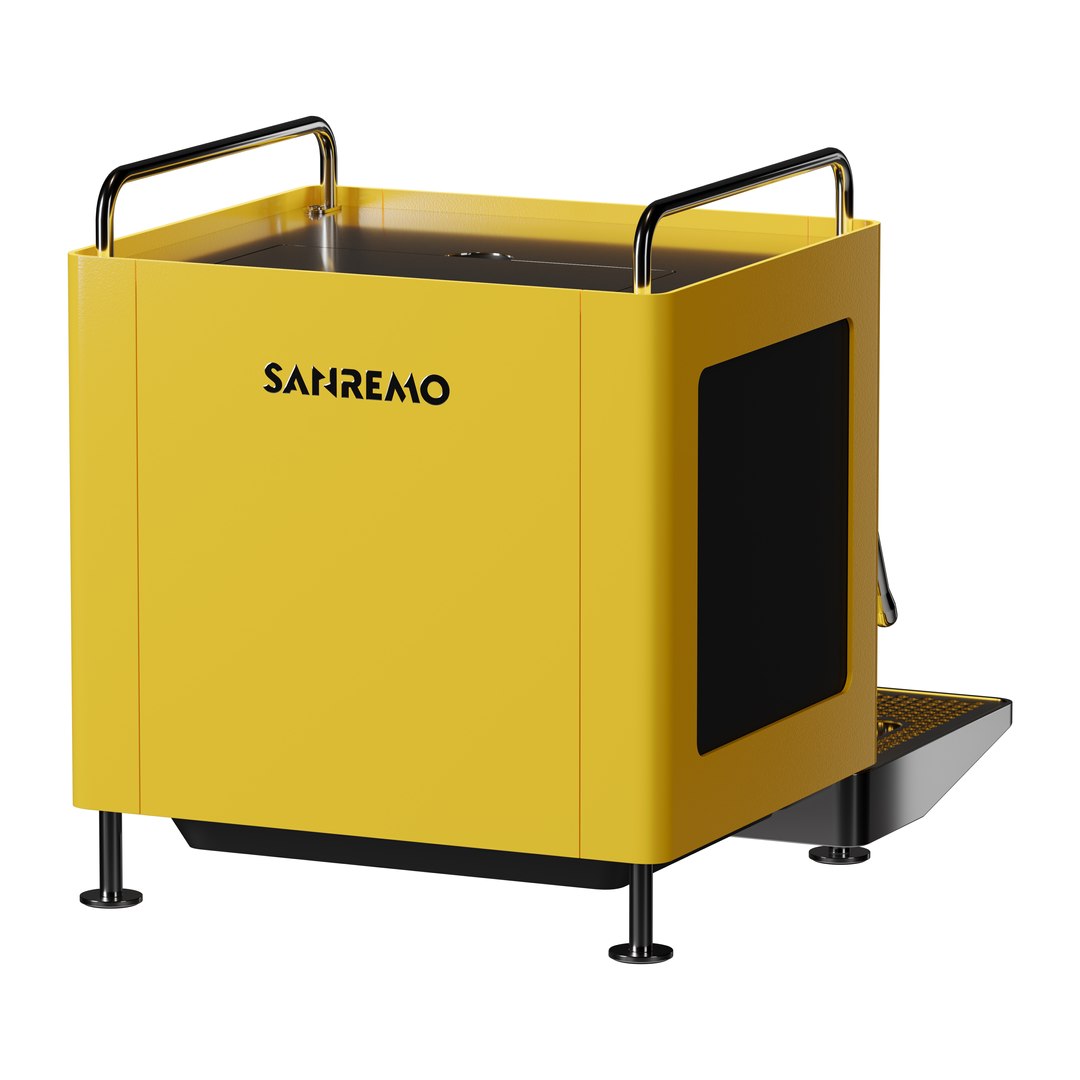 3D CUBE B SanRemo Espresso Machine - TurboSquid 2239946