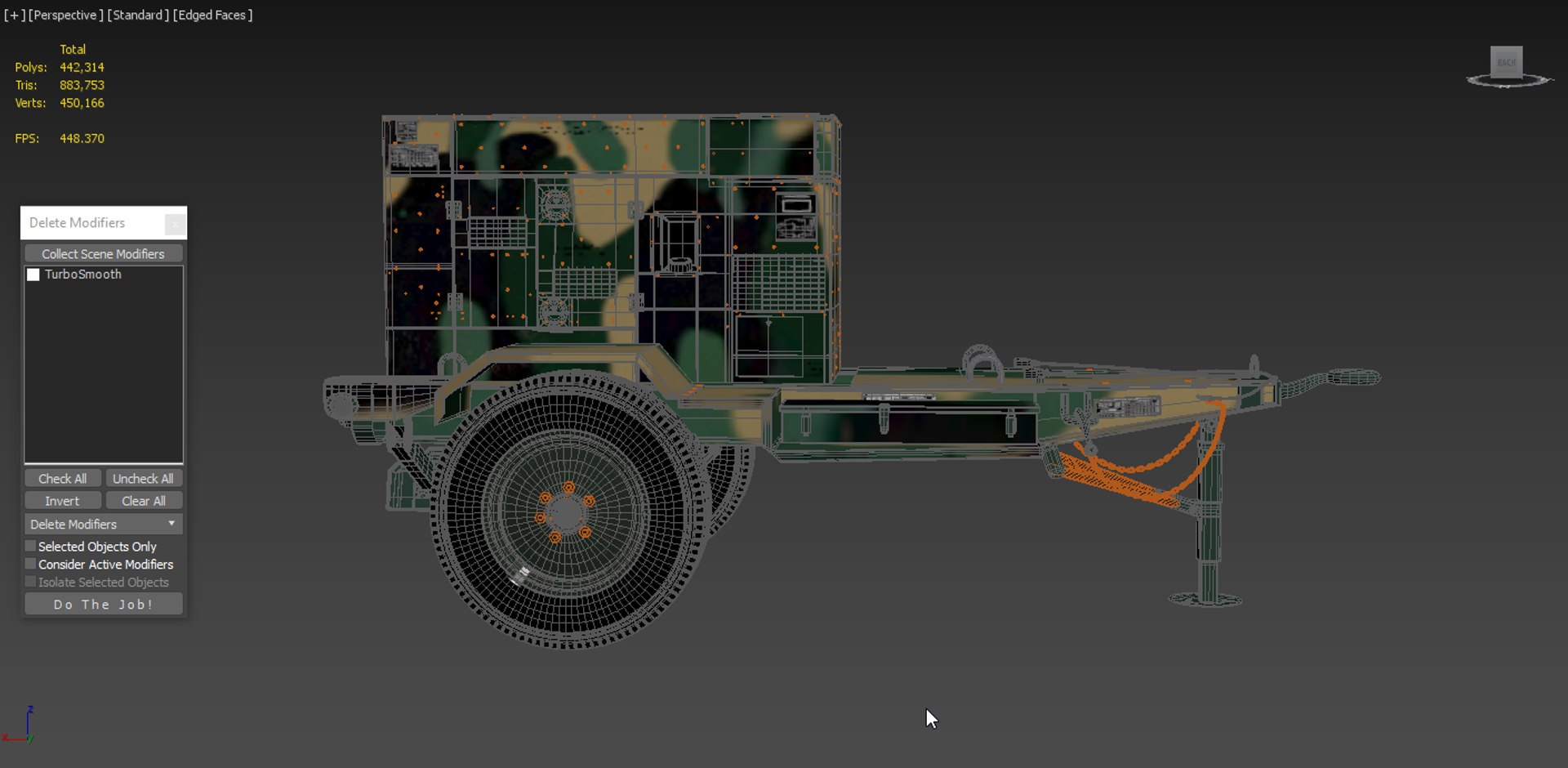 60 KW Diesel Generator With Military Trailer 3D - TurboSquid 2153386