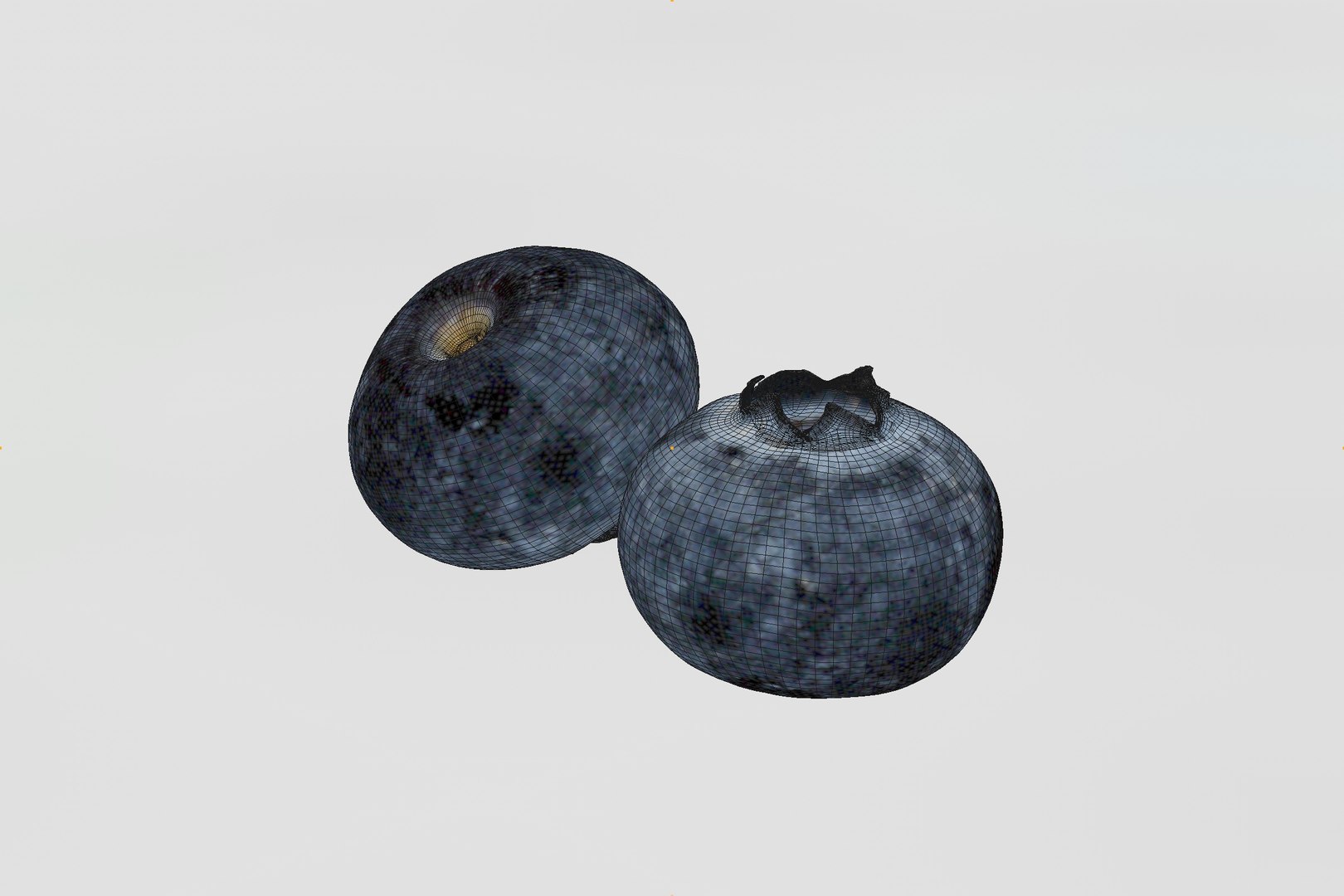 3D Model POLYPASTA - Blueberry 01 - TurboSquid 1822667