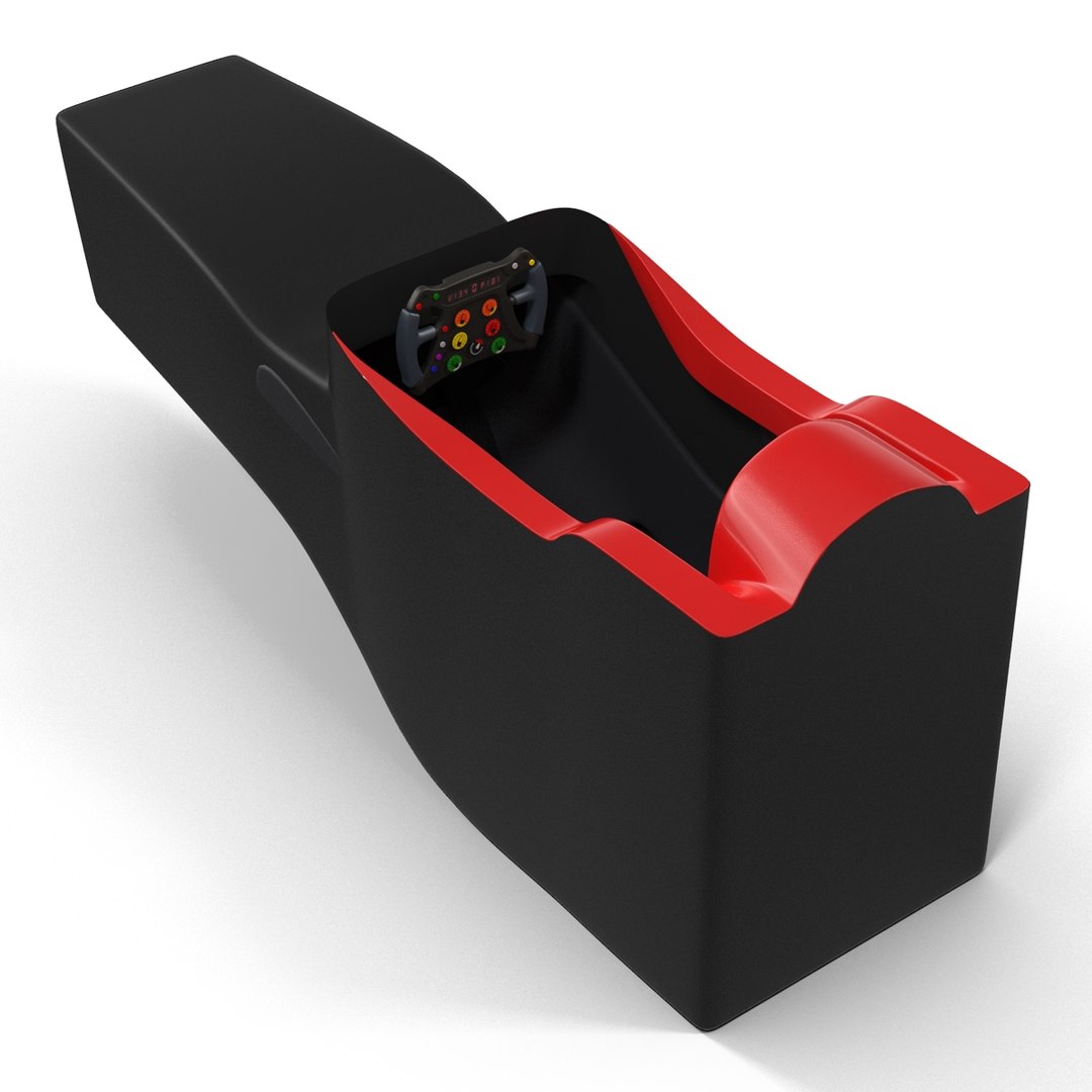 3d Model Of Formula Cockpit