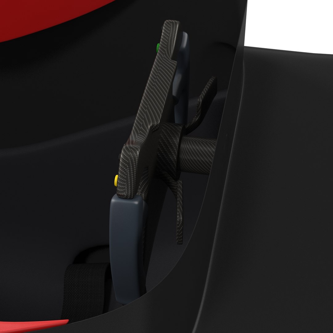 3d Model Of Formula Cockpit