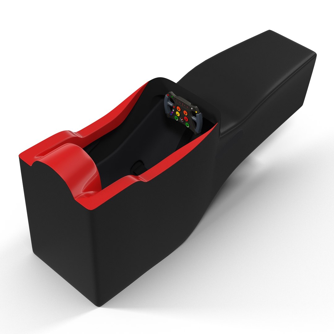 3d Model Of Formula Cockpit