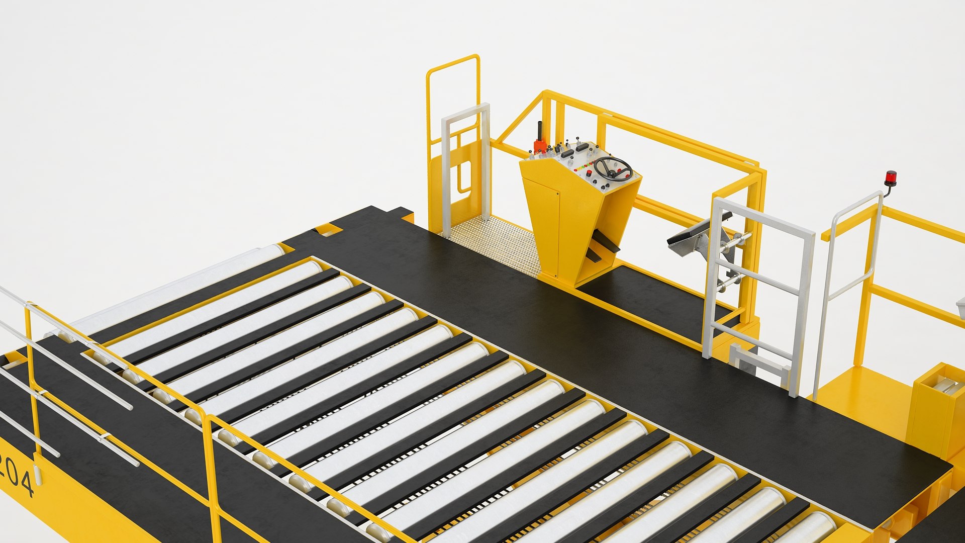 Aircraft loader baggage model - TurboSquid 1633522
