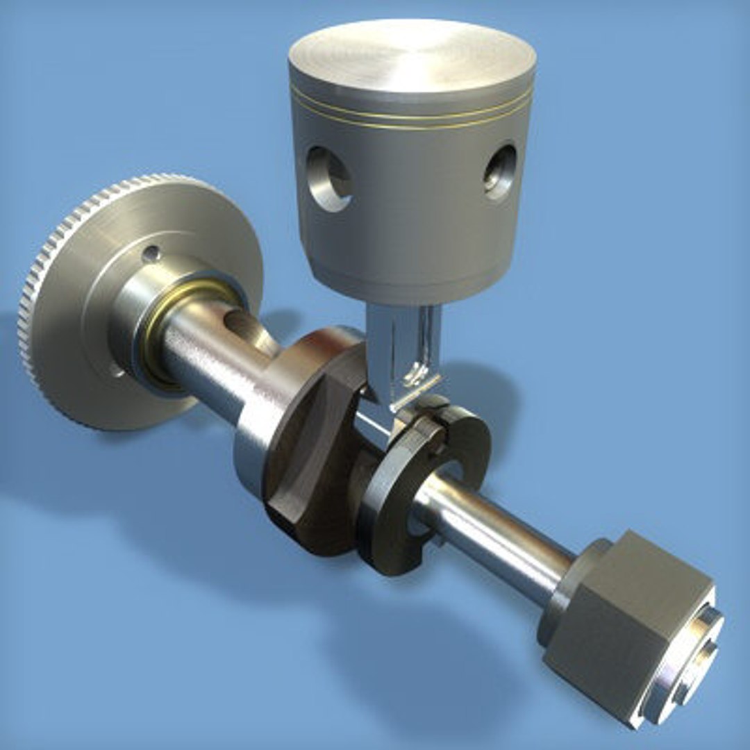 3d engine radio controlled model