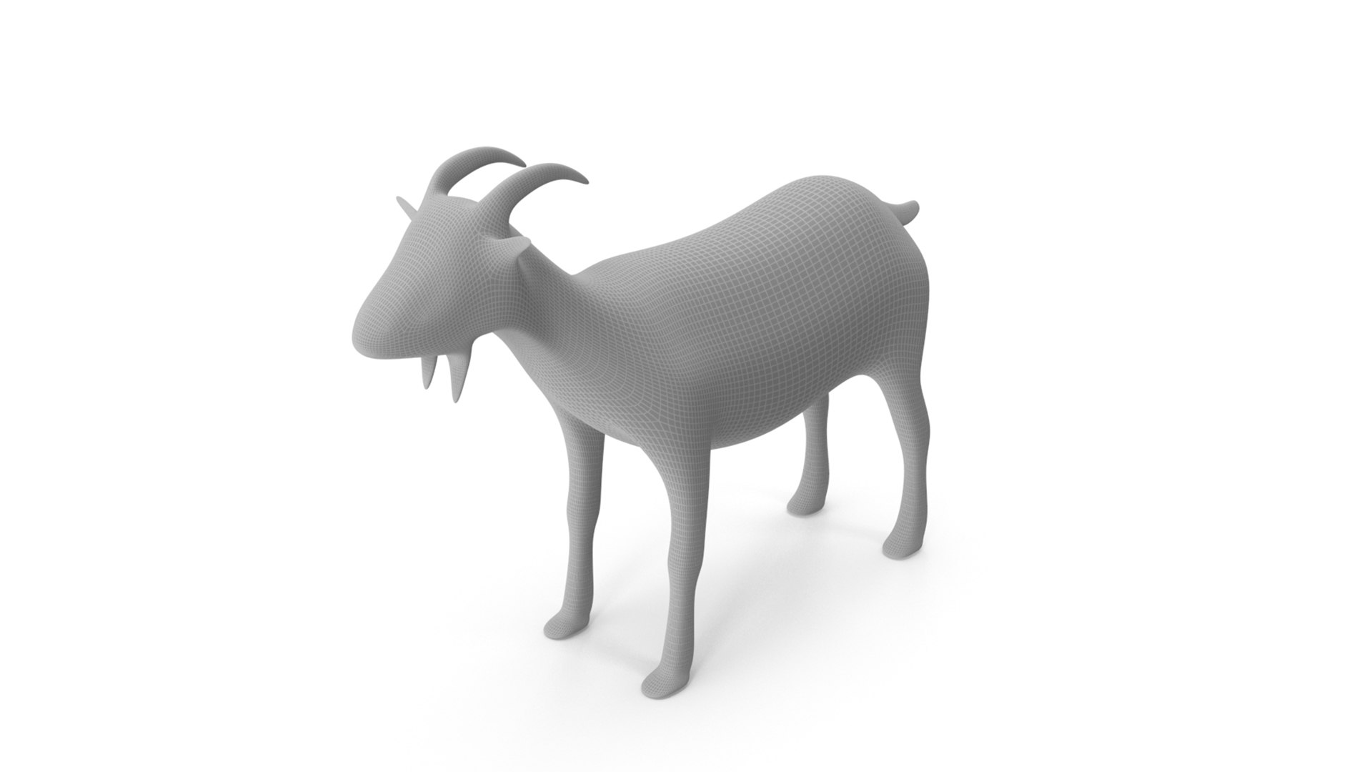 Goat 3D Model - TurboSquid 1966417