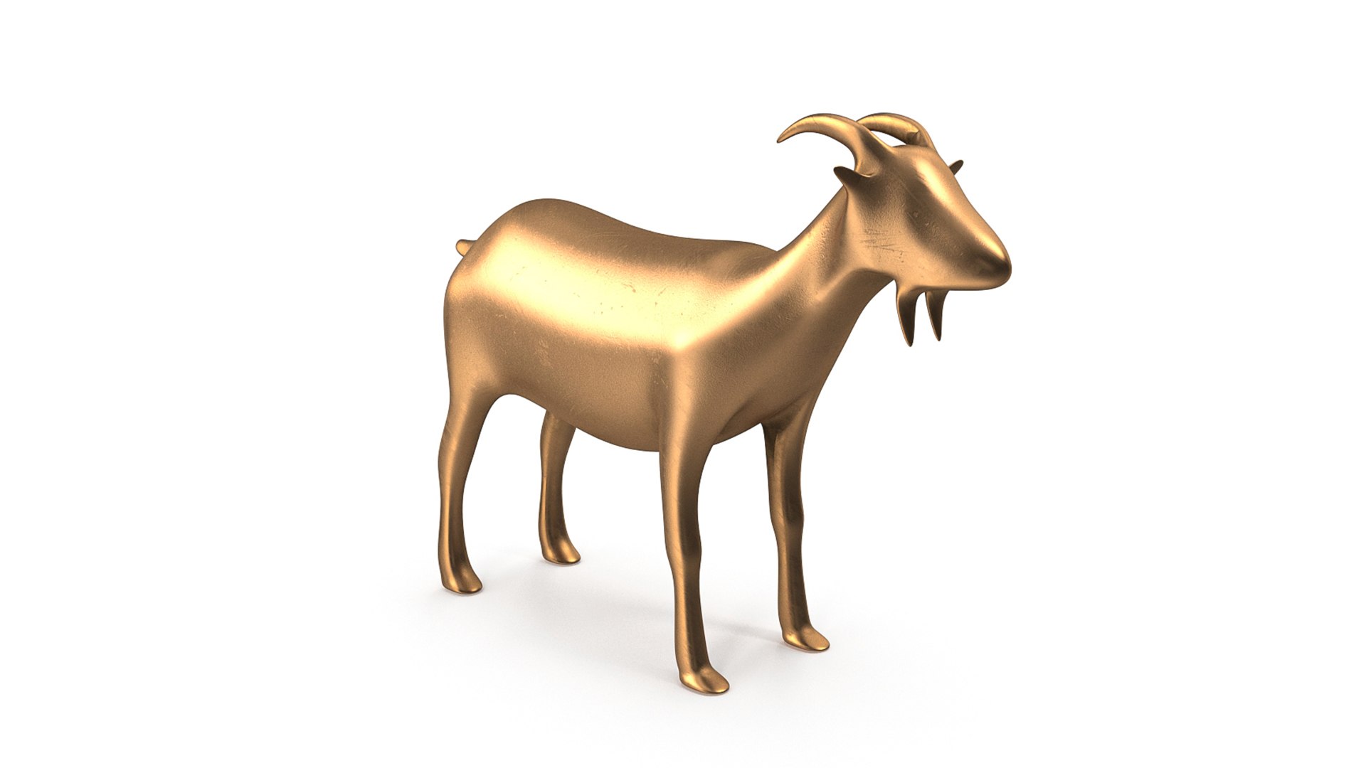Goat 3D Model - TurboSquid 1966417