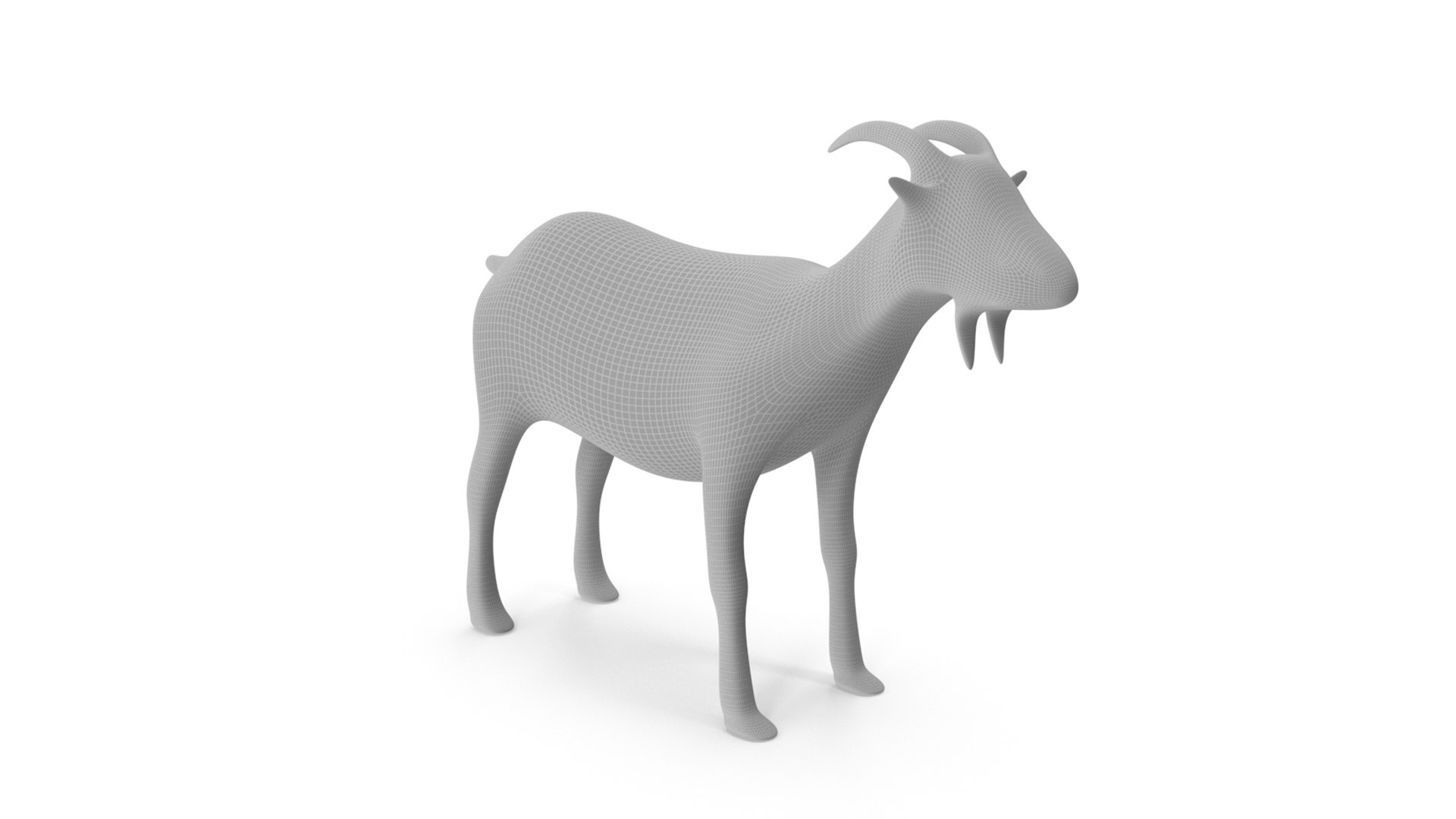 Goat 3D Model - TurboSquid 1966417