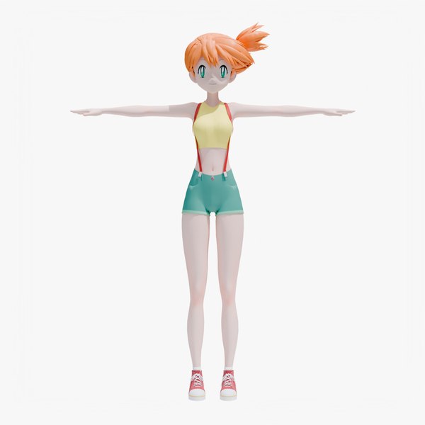 Misty - Pokémon 3D-Modell - TurboSquid 2490059