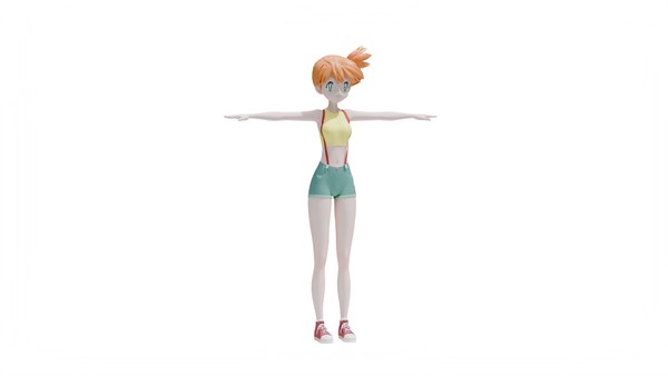 Misty - Pokémon 3D-Modell - TurboSquid 2490059