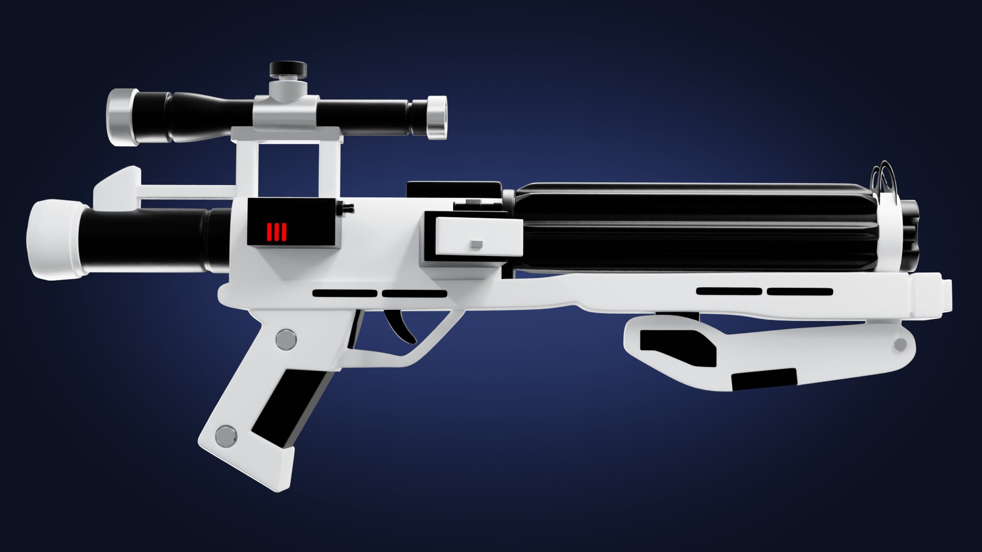 3D Model Order Stormtrooper Blaster Gun - TurboSquid 1595685
