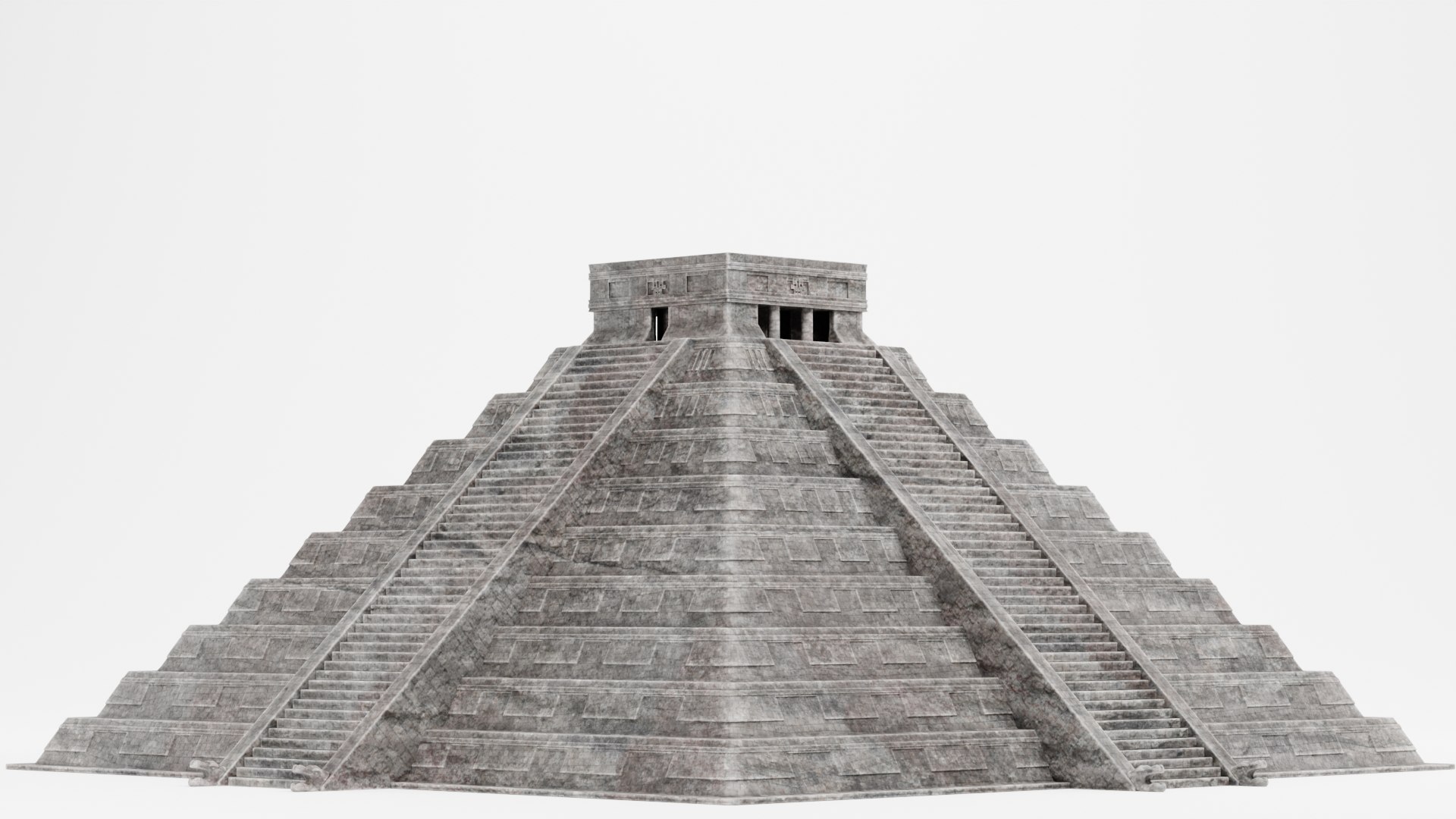 Mayan Pyramids 3D model - TurboSquid 2160062