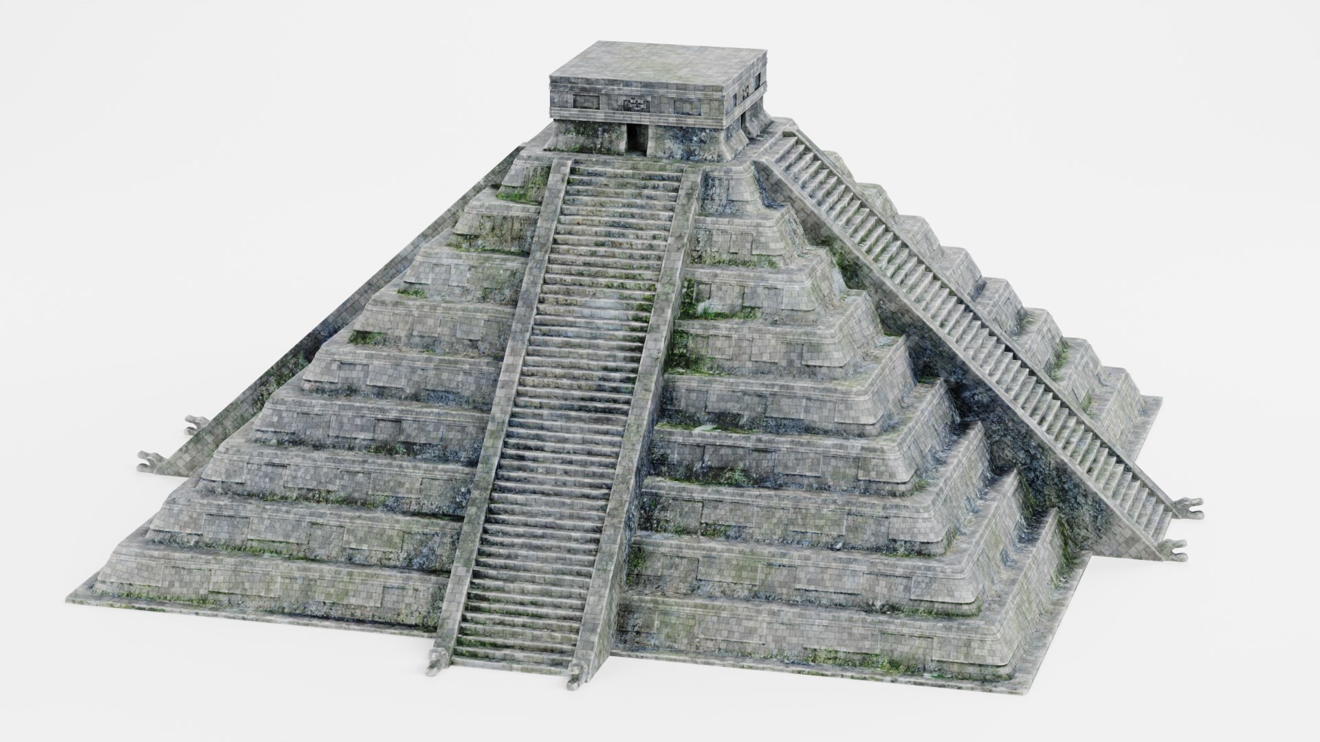 Mayan Pyramids 3D model - TurboSquid 2160062