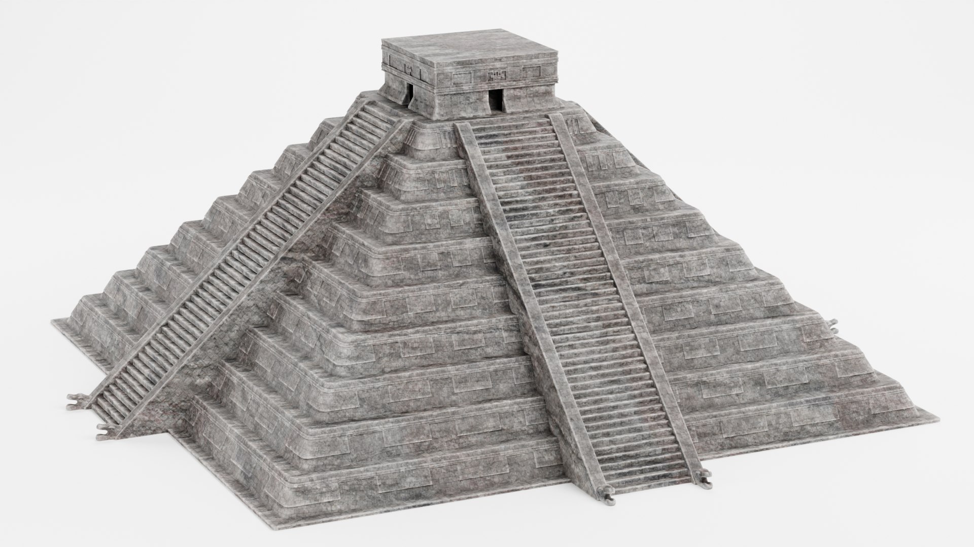 Mayan Pyramids 3D model - TurboSquid 2160062