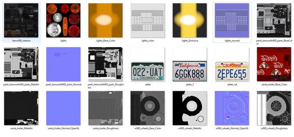 3D Christmas CocaCola semitruck PBR model - TurboSquid 1823444