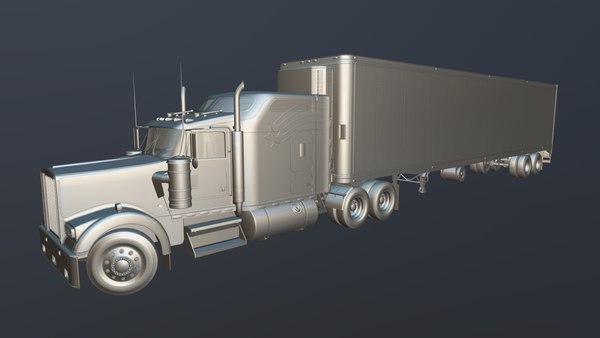 3D Christmas CocaCola semitruck PBR model - TurboSquid 1823444