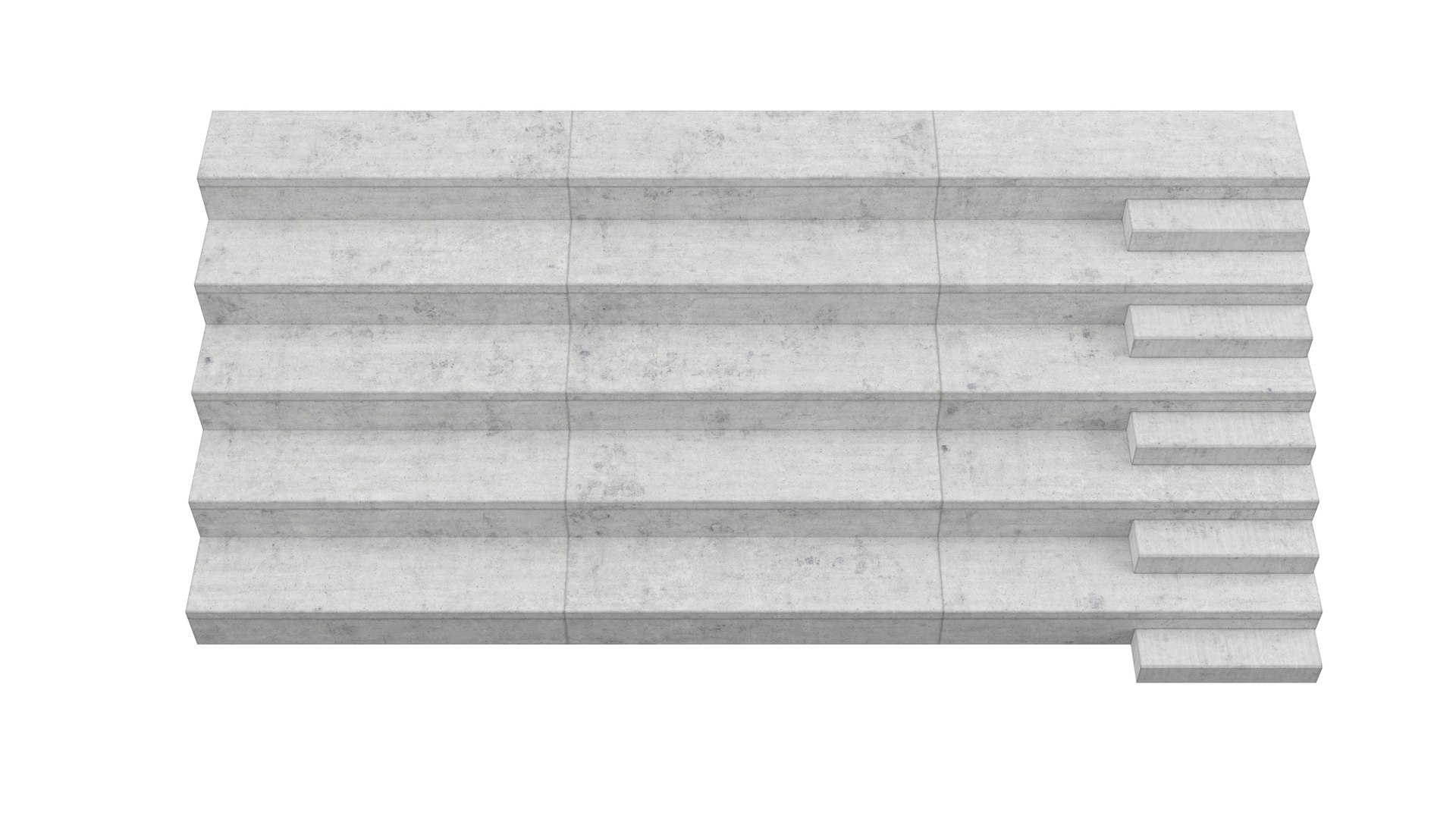 3D Concrete Bleacher - TurboSquid 2031679