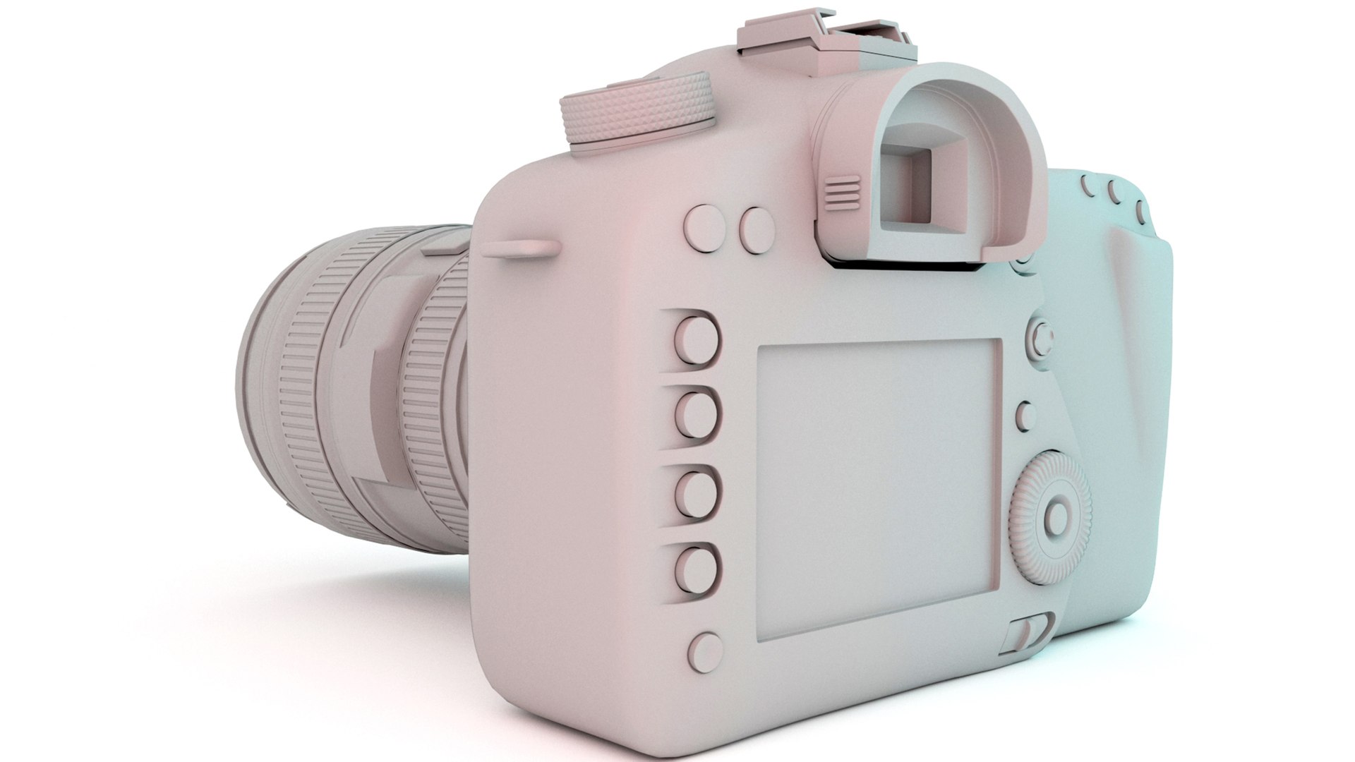 3D Canon Mark III Model - TurboSquid 1913746