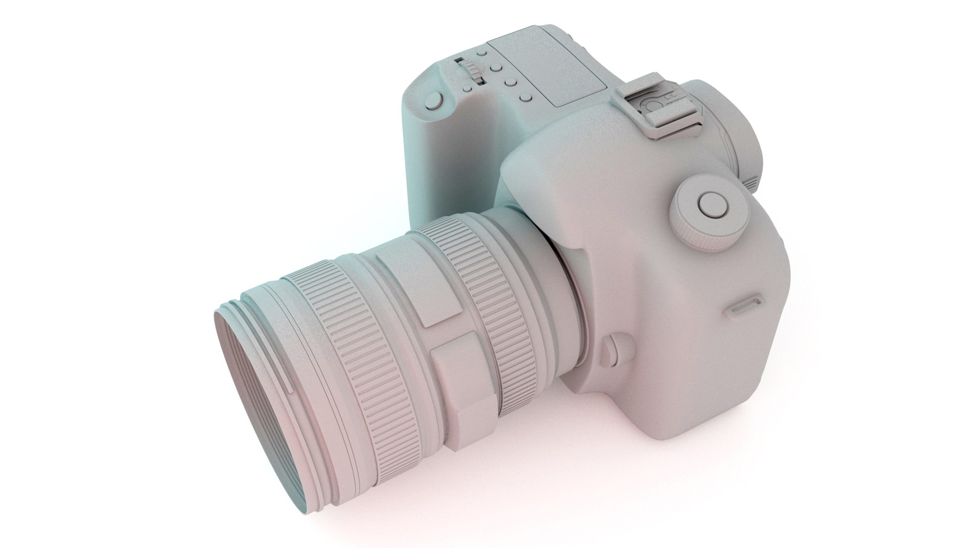 3D Canon Mark III Model - TurboSquid 1913746