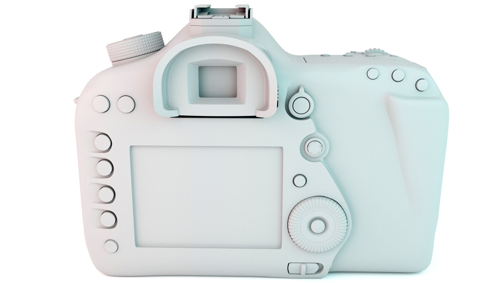 3D Canon Mark III Model - TurboSquid 1913746
