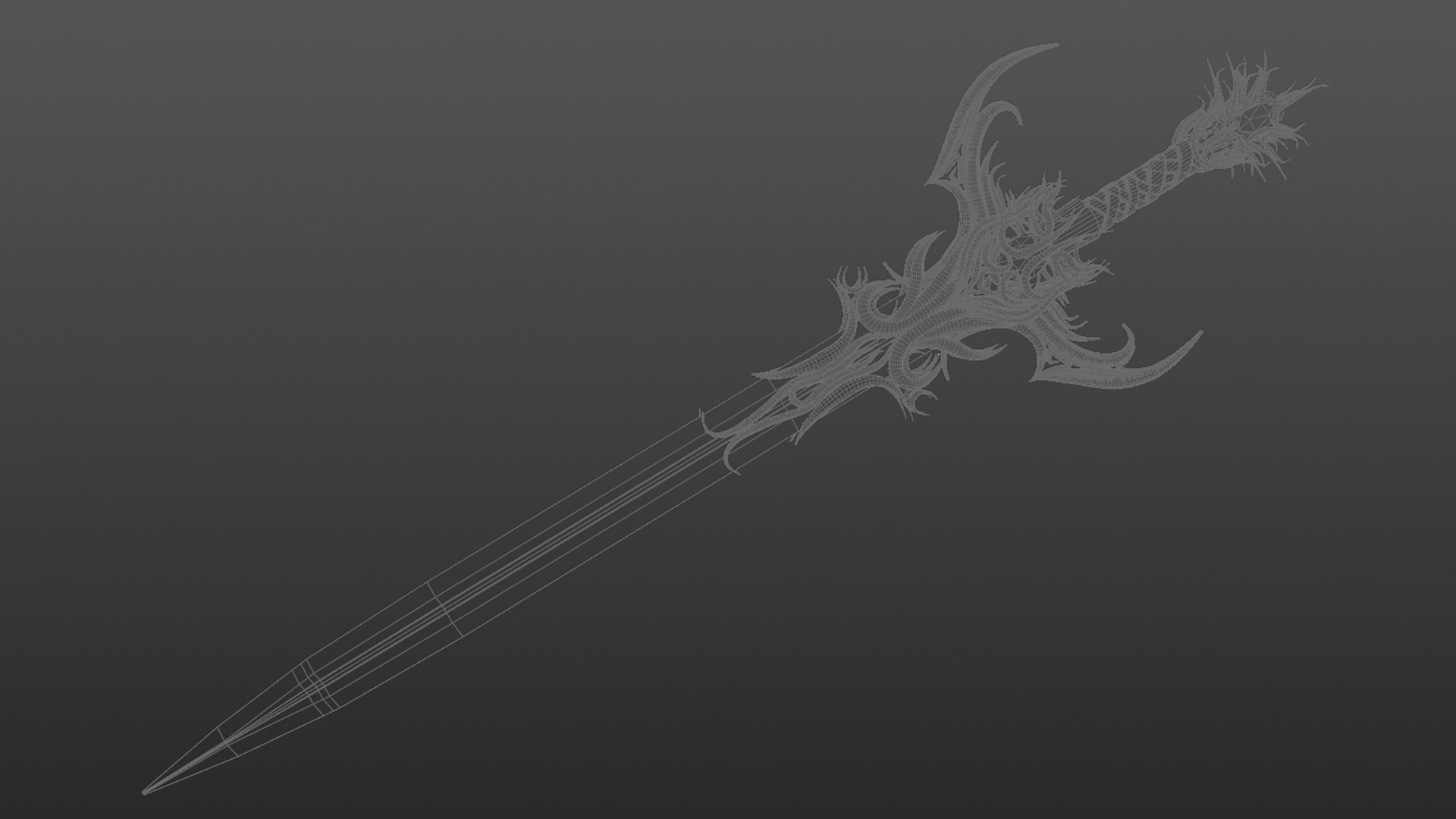 King Royal Knight Sword Low-poly 3D Model Model - TurboSquid 2253091