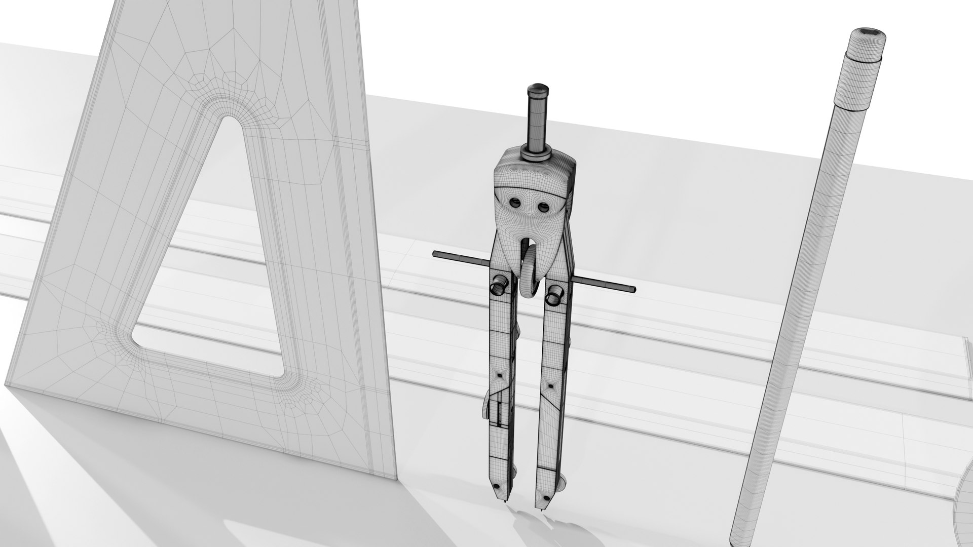 Technical Drawing Tools 3D - TurboSquid 2067639