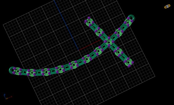 Bend cross pendant 3D model - TurboSquid 1317507