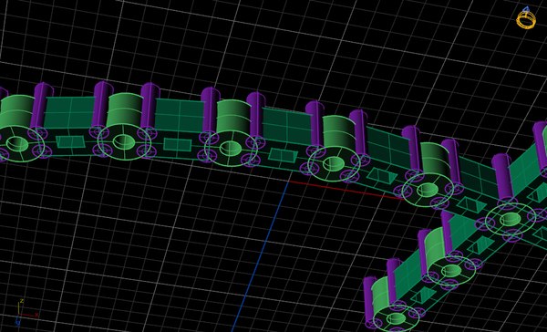 Bend cross pendant 3D model - TurboSquid 1317507