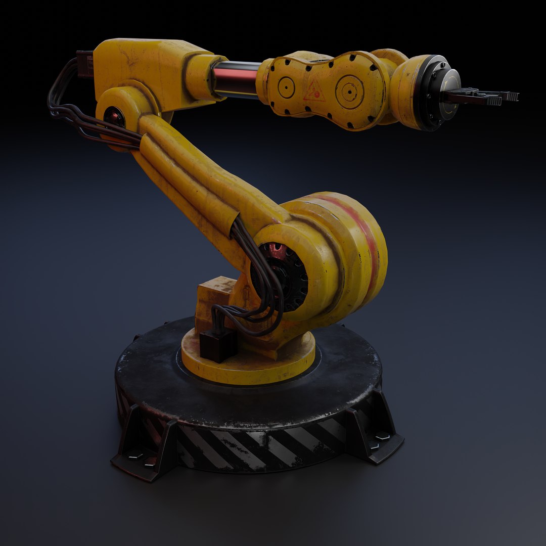 3D Industrial Robot Model - TurboSquid 1970514