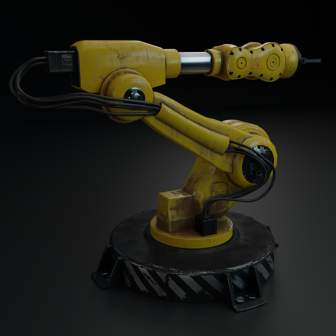 3D Industrial Robot Model - TurboSquid 1970514