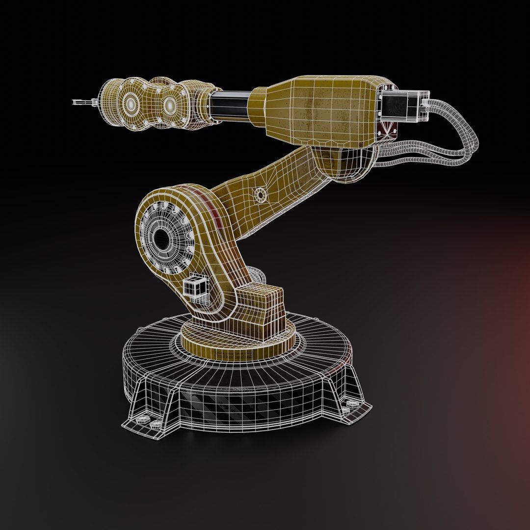 3D Industrial Robot Model - TurboSquid 1970514
