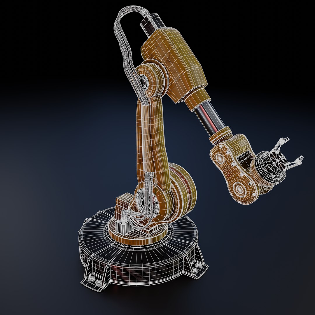 3D Industrial Robot Model - TurboSquid 1970514