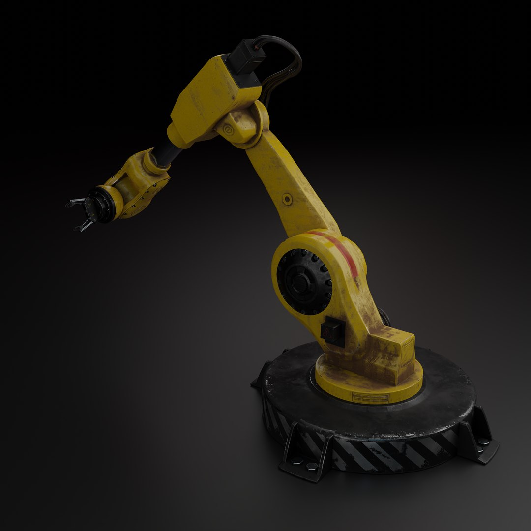 3D Industrial Robot Model - TurboSquid 1970514