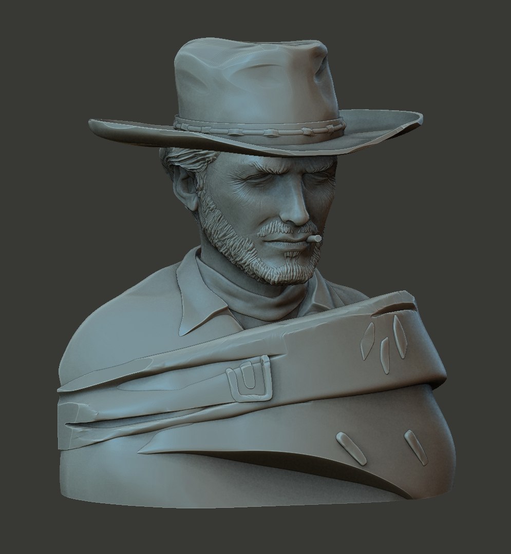 Clint Eastwood Model - TurboSquid 2139657