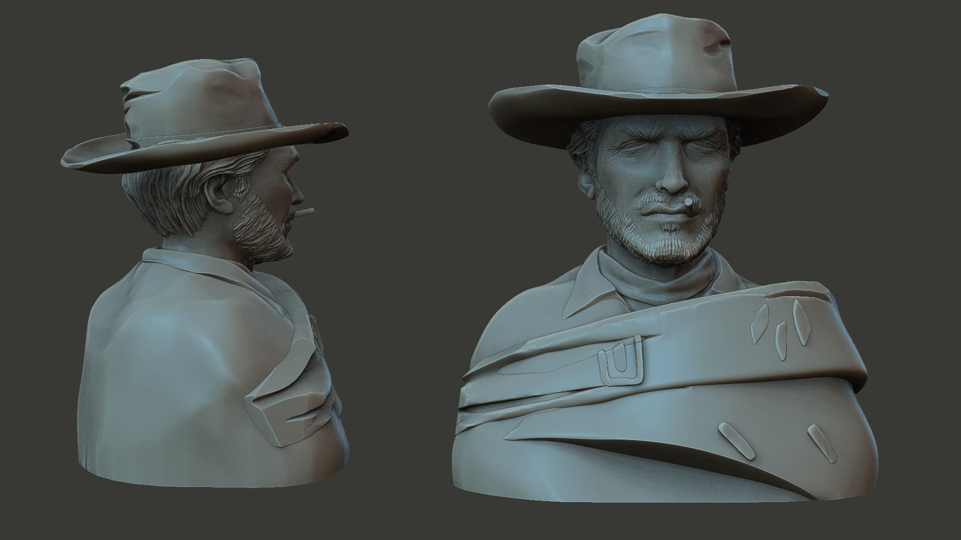 Clint Eastwood Model - TurboSquid 2139657