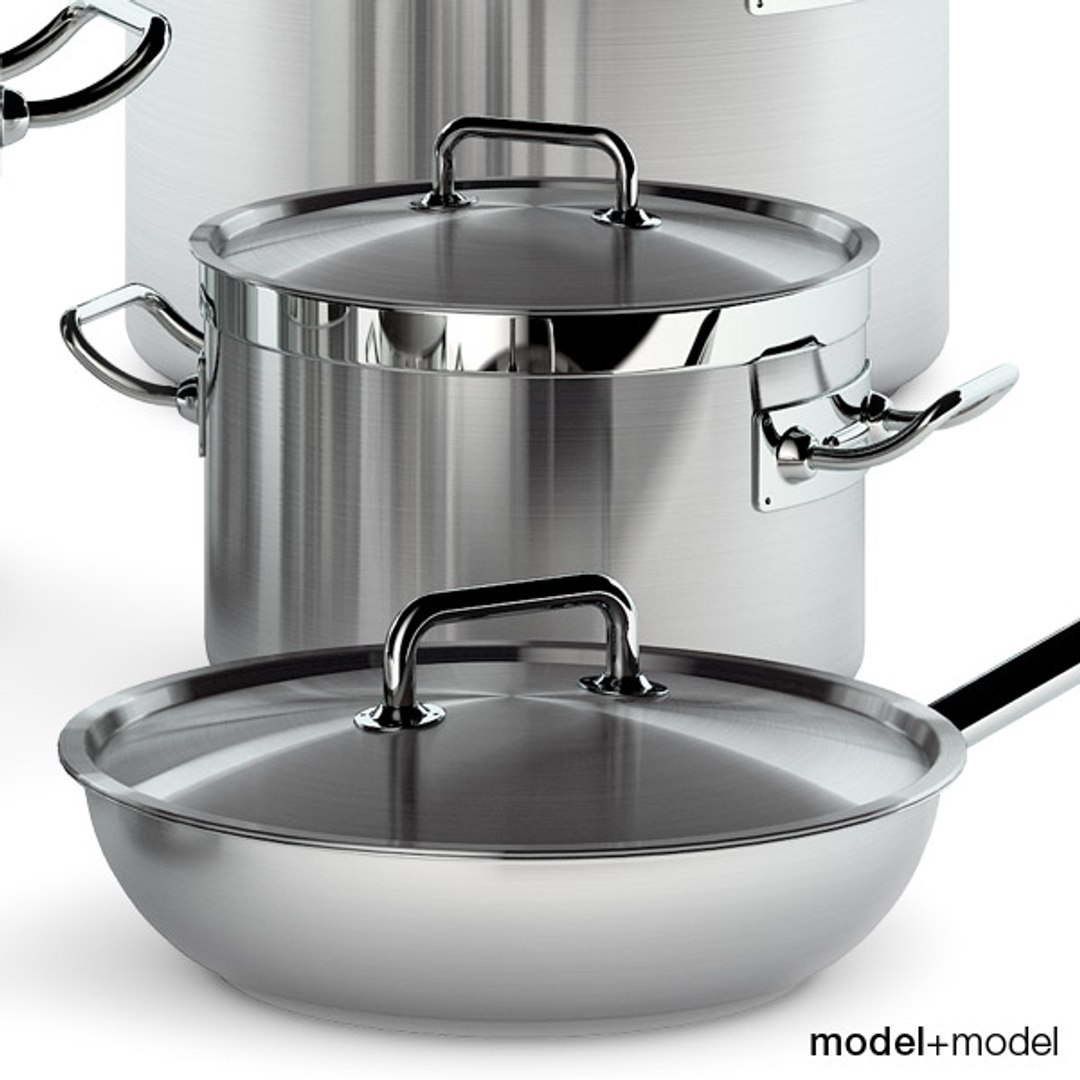 3d Sambonet Professionale Cookware Set
