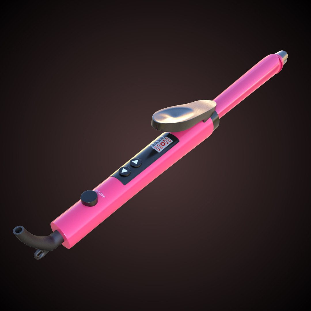 3d Cartoon Curling Model