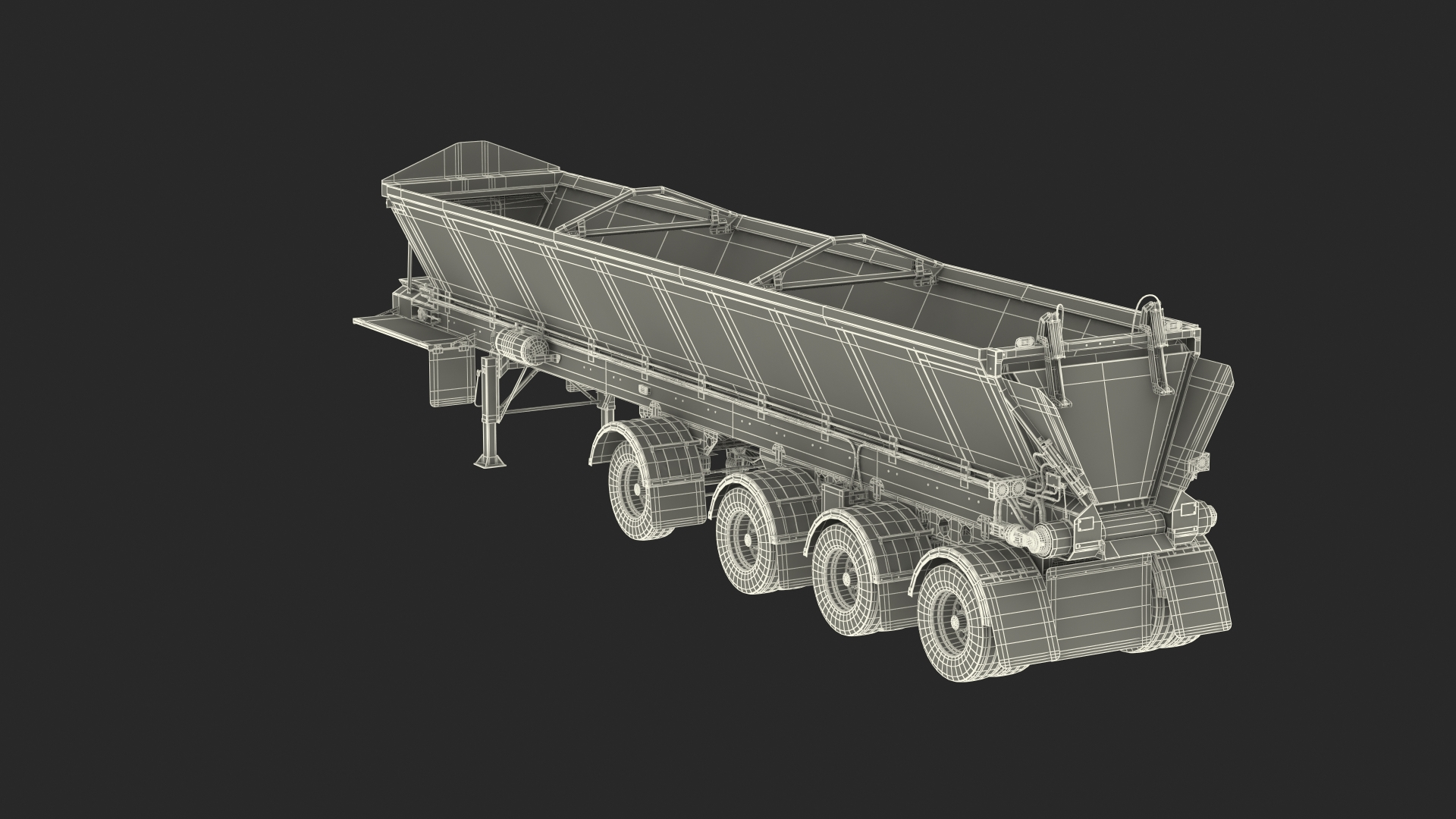 Bottom Trailer Generic Rigged Model - TurboSquid 1886760