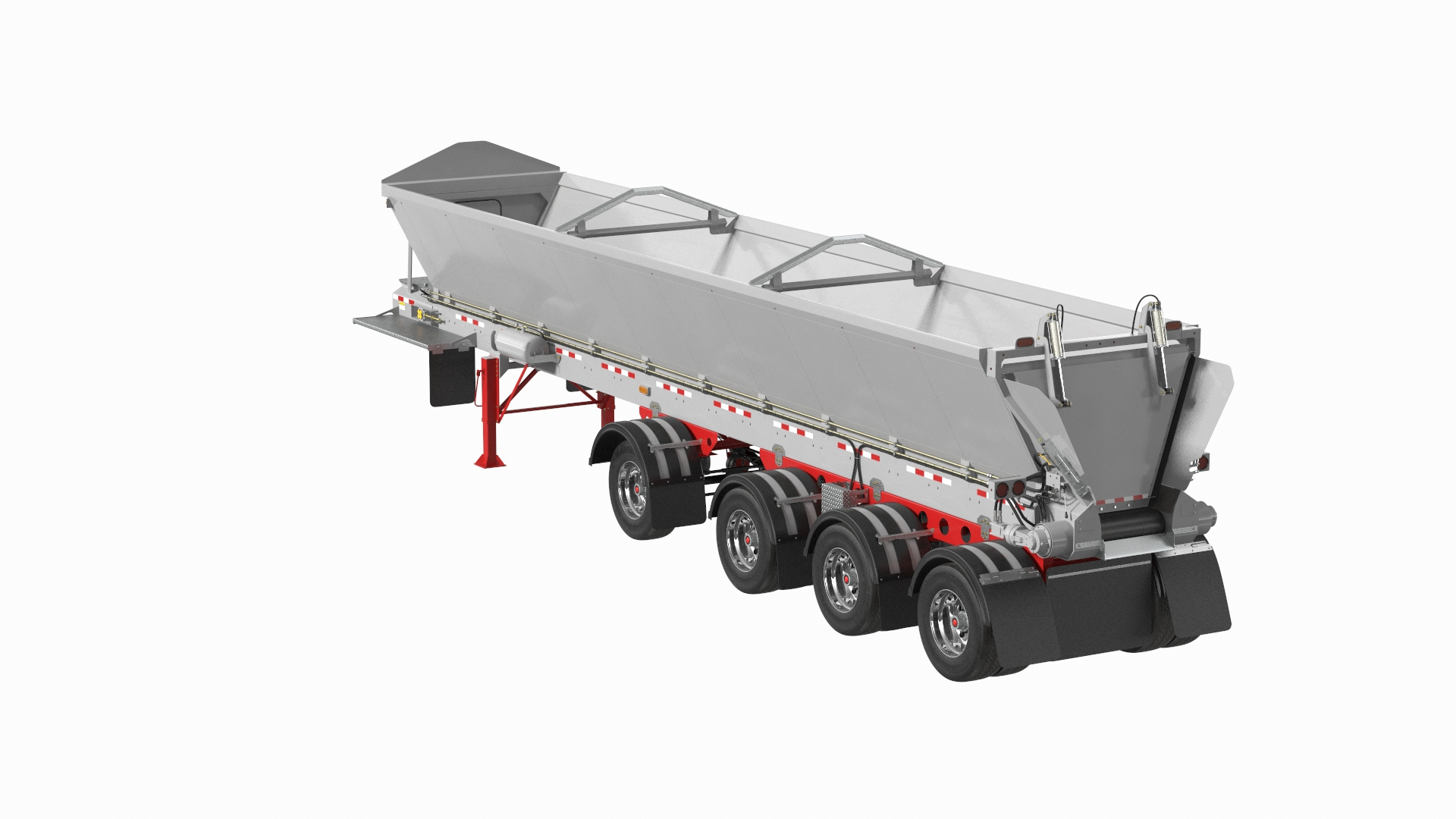 Bottom Trailer Generic Rigged Model - TurboSquid 1886760